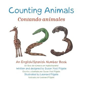 Counting Animals/Contando Animales: An English/Spanish Number Book ...