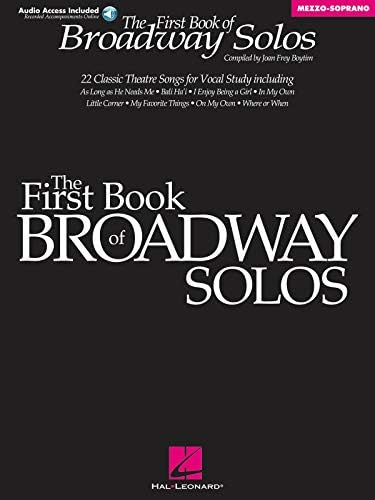 First Book of Broadway Solos for Mezzo Soprano and Alto | Vocal ...
