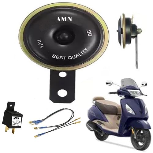 AMN® 12V Scooty Single horn Color Dark Blue Scooty 12v Single (Horn ...