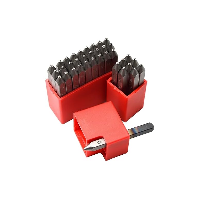 1/16"(1.5mm) Uppercase Number and Letter Hand Punch Set - Prospecting ...