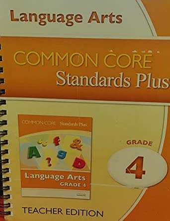 Amazon.com: Common Core Standards Plus [Language Arts Grade 4] TEACHER ...