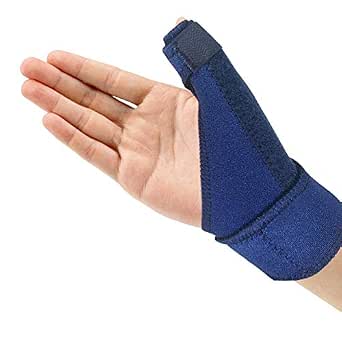 Libershine Orthèse de Pouce médicale élastique Attelle Pouce réduit la ...