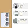Amazon.com: MECOLOR Vertical Single Tier Small Locker with Padlock ...