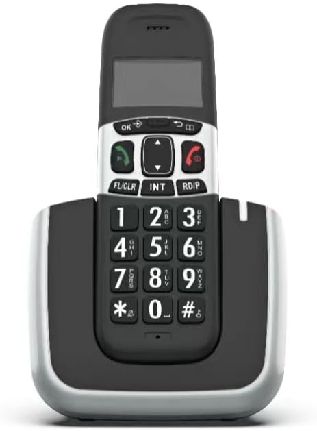Amazon.com : Ornin D1004 Cordless Phone for Home, ECO Technology, 1.6 ...