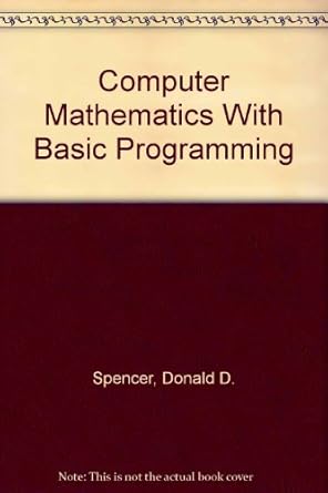 Buy Computer Mathematics With Basic Programming Book Online at Low ...