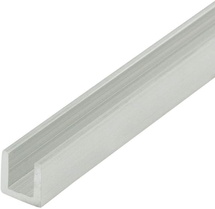 Amazon.com: Outwater Mill Finish 3/8'' Inside Dimension Aluminum U ...