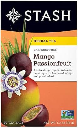Amazon.com : Stash Tea Mango Passion Fruit, 20 ct : Grocery & Gourmet Food