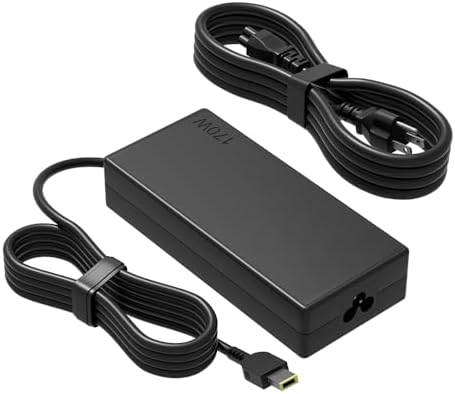 Amazon.com: HSXIRQA 170W AC Adapter Charger Compatible with Lenovo ...