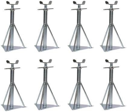 Mystatic Large Axle Stand for Static Caravan & Mobile Home - Adjustable ...