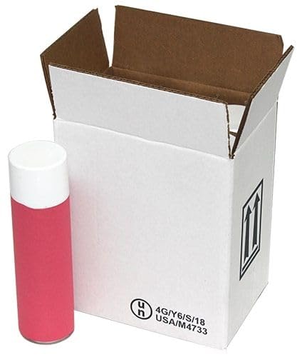 Amazon.com: Air Sea Containers 6 x 25 oz. Aerosol Can Box Shipper, and ...