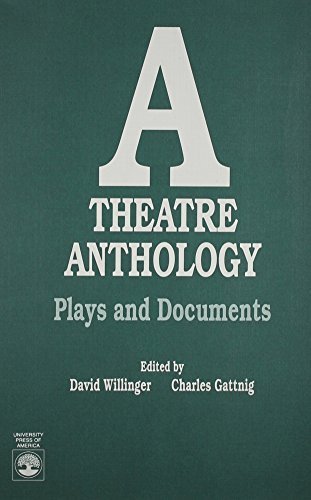 A Theatre Anthology by David Willinger (1990-05-22): unknown author ...