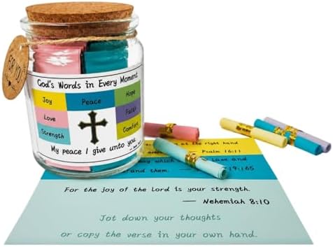 Amazon.com: Bible Verse Jar for Women – Large Print & Writeable ...