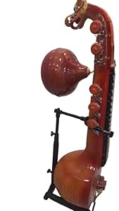veena, sitar, guitar and tambura soft cushioned adjustable stand ...