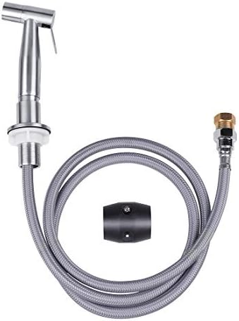 Stainless Steel Kitchen Faucet Side Sprayer Head and Hose Assembly ...