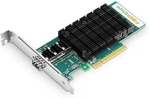 Amazon.com: FIBERSTAMP 10Gb PCI-E NIC Network Card, Single SFP+ Port ...