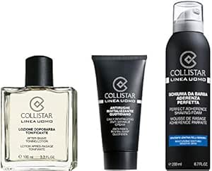 COLLISTAR Collistar Man Kit Toning After Shave Lotion + crema da barba ...