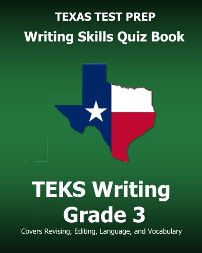 Amazon.com: TEXAS TEST PREP Writing Skills Quiz Book TEKS Writing Grade ...