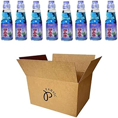 Amazon.com : RAMUNE Japanese Soft Drink multi-pack, 8 Bottles, 6.76 ...