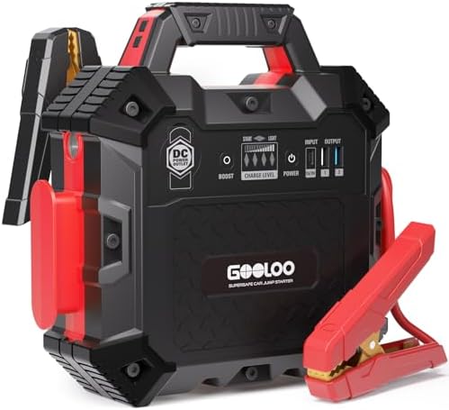Amazon.com: GOOLOO 6750A Jump Starter GT-Truck, Heavy Duty Car Jumper ...