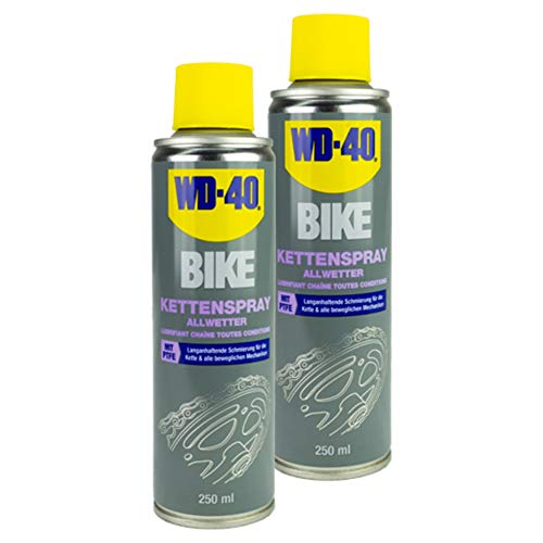 WD-40 2 x Bicycle Chain Lubricant with PTFE 250ml : Amazon.com.be ...