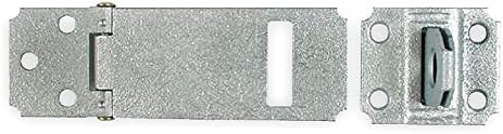 Adjustable Safety Hasp, Steel, 3-1/2 in. L - Hardware Hasps - Amazon.com