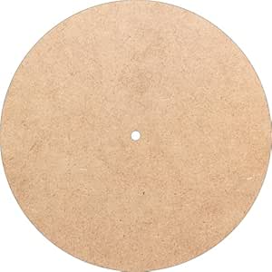 Buy GNEXIN MDF Clock Base Round 4 mm Blank Clock Face Cutout for Clock ...