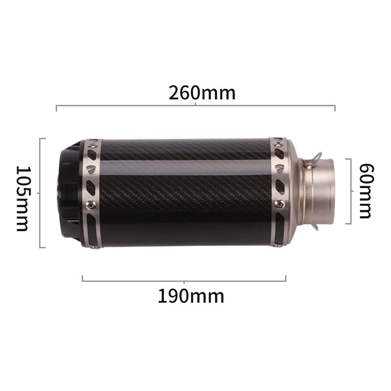 Race Car Exhaust Baffles Motorcycle Exhaust Silencer Wadding Packing