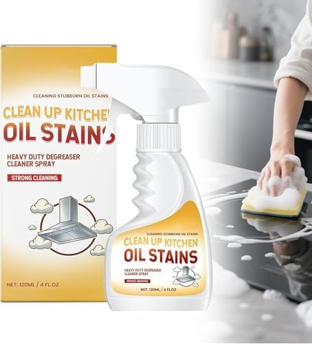 Amazon.com: BOELIKAYS Grease Remover,Heavy Oil Stain Cleaner Kitchen ...
