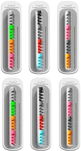 HUMBLE® Spiral Charger Cable Protector Data Cable Saver Charging Cord ...