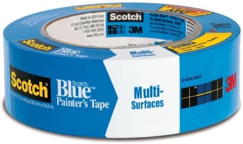 Amazon.com: 3M Scotch-Blue 2090 Safe-Release Crepe Paper Multi-Surfaces Painters Masking Tape ...