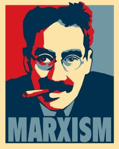 Amazon.com: Groucho Marx Poster Marxism Parody: Prints: Posters & Prints