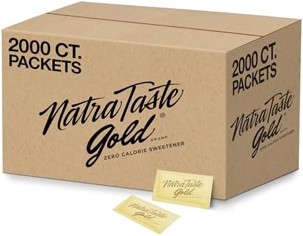 Amazon.com: NatraTaste Gold Zero Calorie Sucralose Sweetener Packets ...