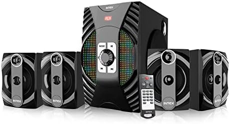 Intex 4.1 Channel Roar 4701 70W Bluetooth Home Theater, Multimedia ...