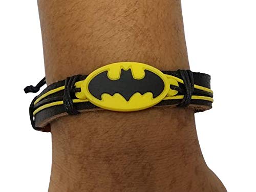 Buy BICHE Avengers PVC Wristband Batman Shield Bracelet Fashion ...