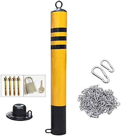Safety Bollard,Safety Bollards Post with Hanging Ring,Reflective ...