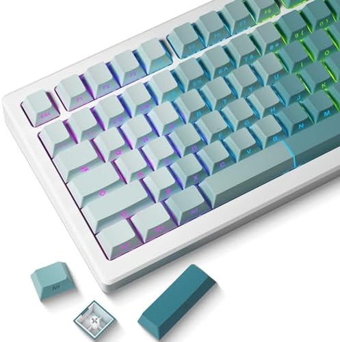Amazon.com: XVX Shine Through Keycaps - Side Print Keycaps, PBT Double ...