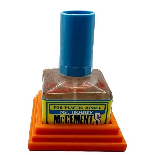 Amazon.com: Jeff Did It! Square Bottle Glue Cement Holder Compatible ...