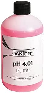 Amazon.com: Oakton 4.01 pH Buffer Solution, 500ml : Industrial & Scientific
