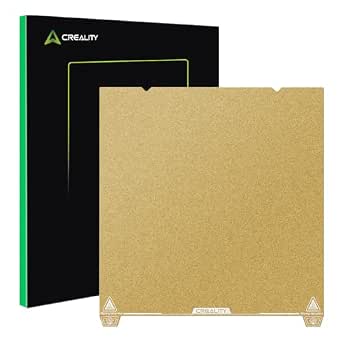 Creality Official K1 Max Build Plate PEI Sheet Golden, 315x310mm ...