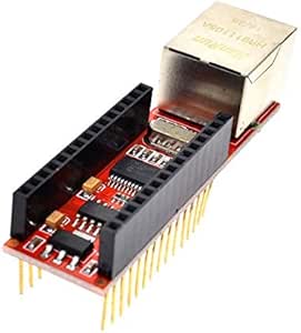 ENC28J60 Ethernet Shield V1.0 For Arduino Nano V3 Ethernet Shield RJ45 HR911105A Webserver ...