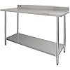 Kitchen Catering Table Heavy Duty Work Bench Food Prep Stainless Steel ...