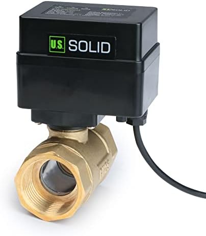 Amazon.com: U.S. Solid Motorized Ball Valve- 1" Stainless Steel Ball ...