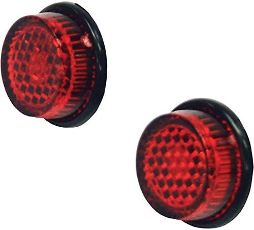 Small Round Reflectors. Self Adhesive. 20mm diameter : Amazon.co.uk ...