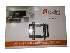 Buy Ternion 14inch to 42 inch LED/LCD Wall Mount Stackfine GI 223A ...