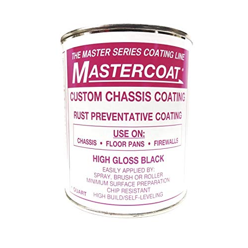 Amazon.com: Mastercoat Gloss Black Rust Sealer Chassis Topcoat Quart ...