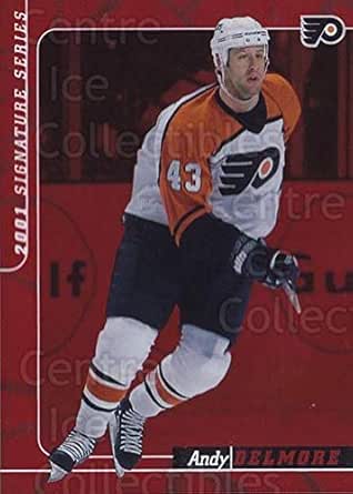 Amazon.com: (CI) Andy Delmore Hockey Card 2000-01 BAP Signature Series ...