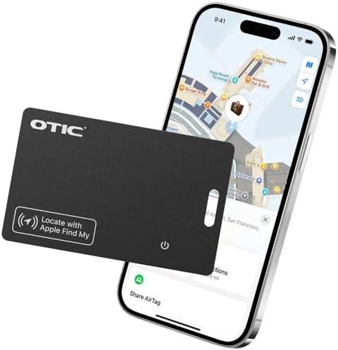 Amazon.com: OTIC Wallet Tracker Card, Ultra-Thin 1.7MM Rechargeable ...