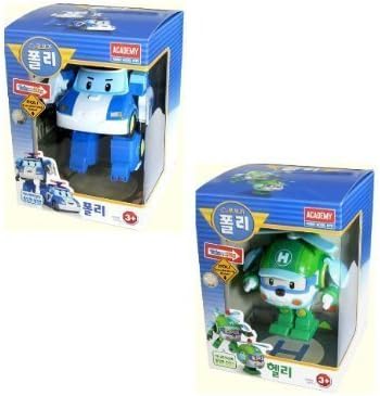 Robocar Poli + Robocar Helly (2 Transformable Robot toys) : Amazon.ca ...