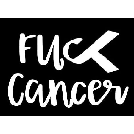 Amazon.com - S-K Designs- F Cancer Car Stickers and Decals, Truck, Van ...