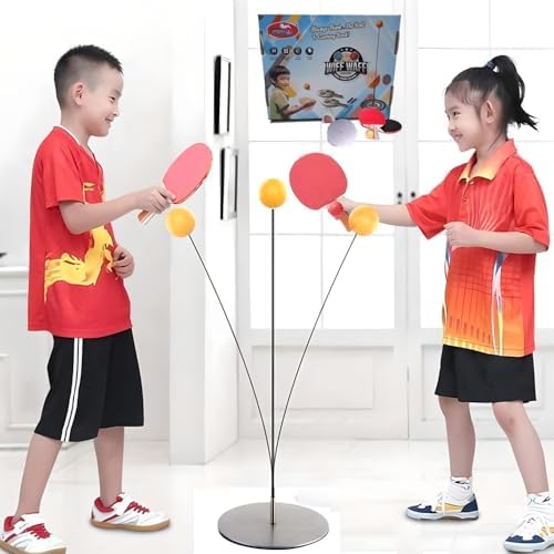 Buy SUPER TOY Table Tennis Trainer Set Portable Ping Pong Hanging Ball ...